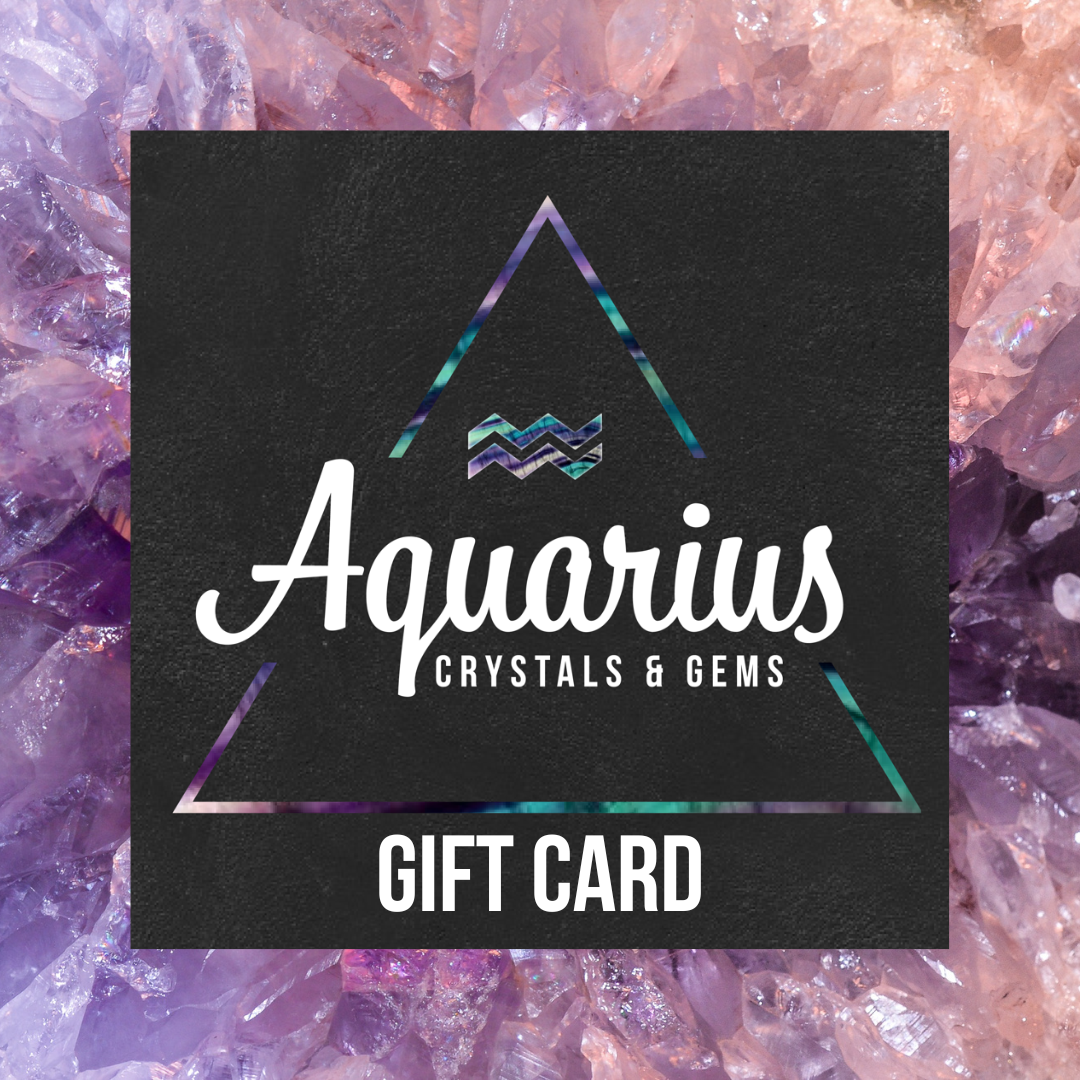 Aquarius Crystals and Gems Gift Card